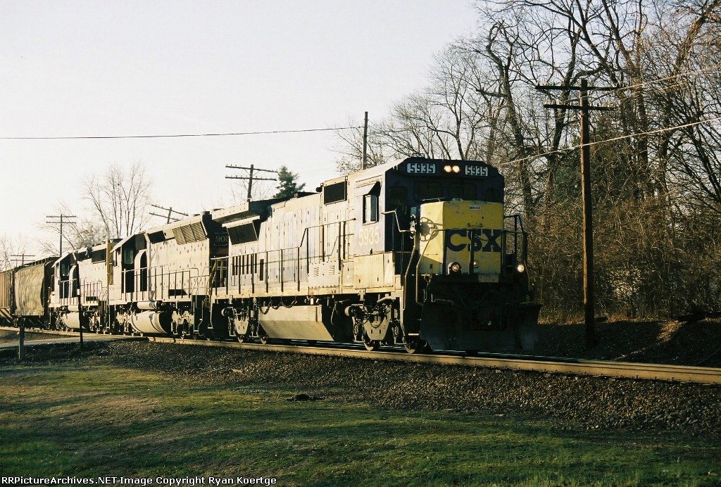 North bound CSX 5935